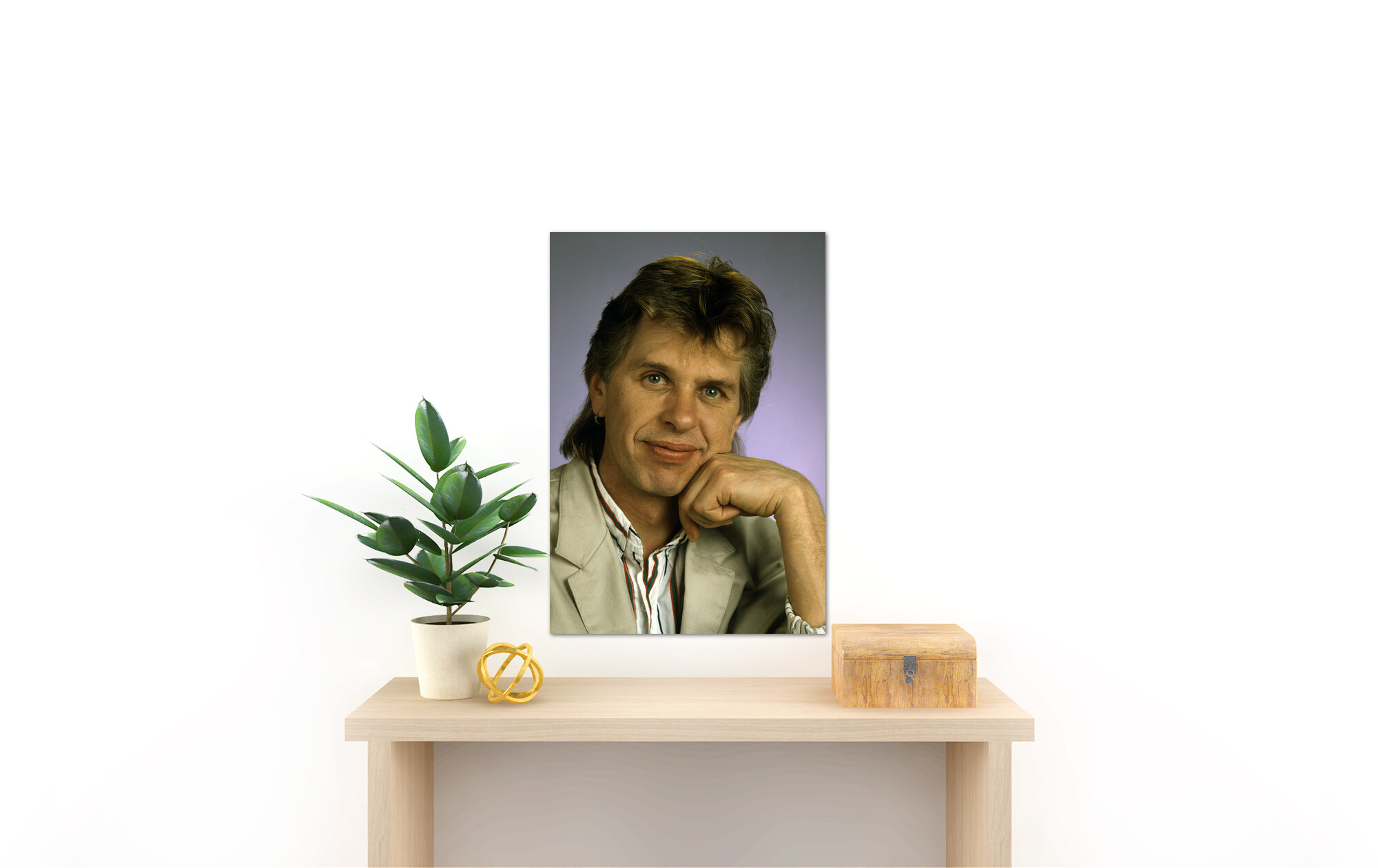 Vintage Photo Naarden - BZN Dirk van der Horst 1988